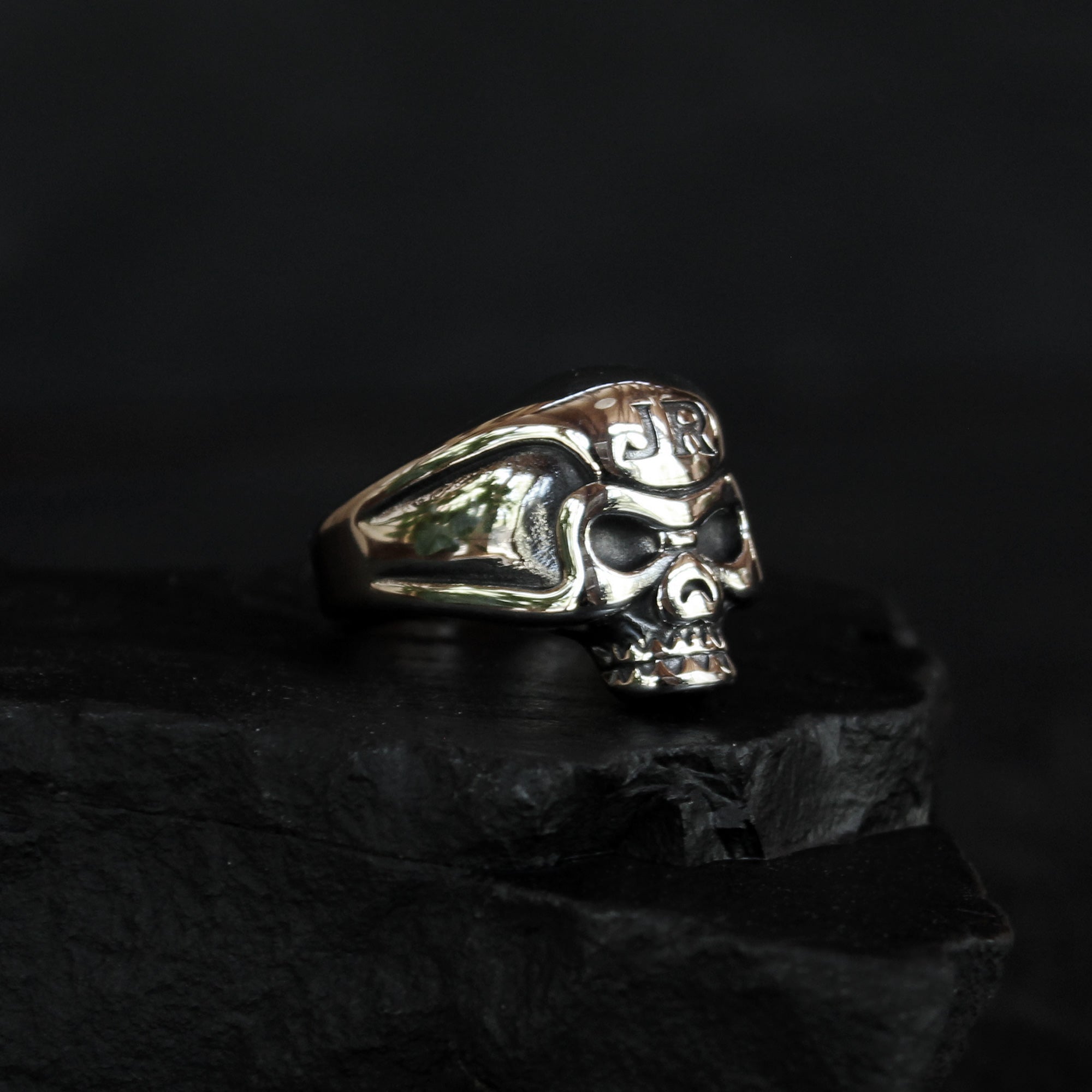 Johnny Reb - Skull Ring - Silver