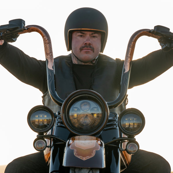 Johnny Reb | '1984' Gold Burke Open Face Helmet