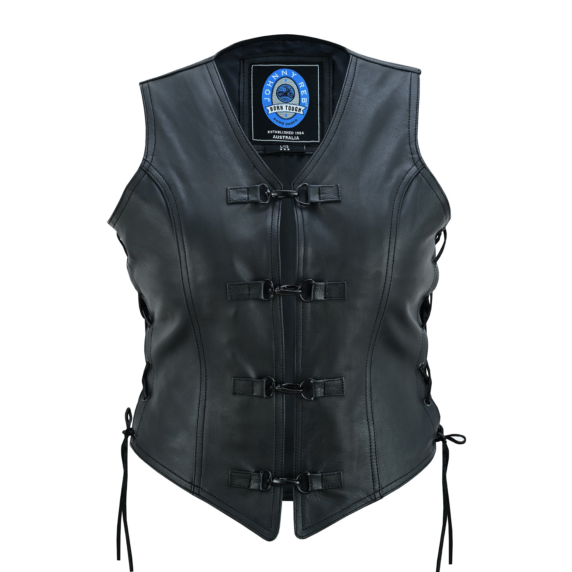 Johnny Reb | Women's Sapphire Vest - Triple Black