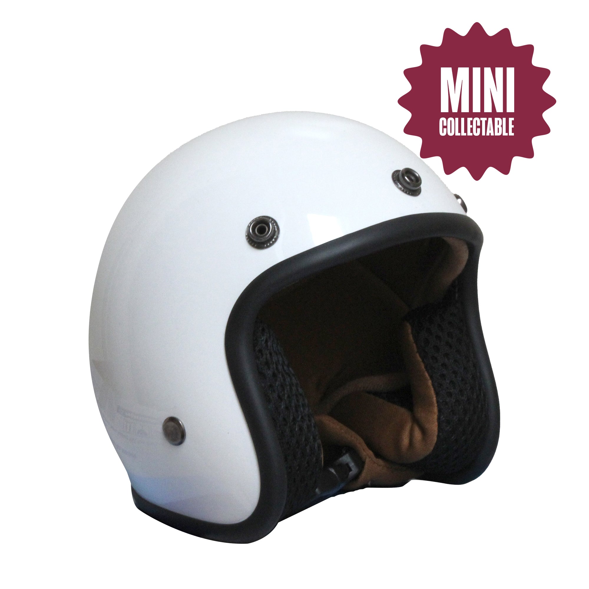 Johnny Reb | Mini Helmet Collectable - The OG White