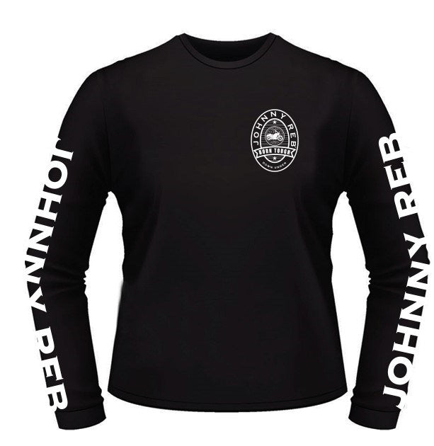 Johnny Reb | 'Johnny Reb' Chest Logo Long Sleeve T-Shirt